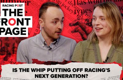 Watch: is the whip putting off racing's next generation? | The Front ...