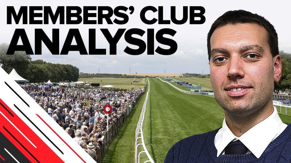 Keith Melrose with a July Cup formline that you should ignore at your ...