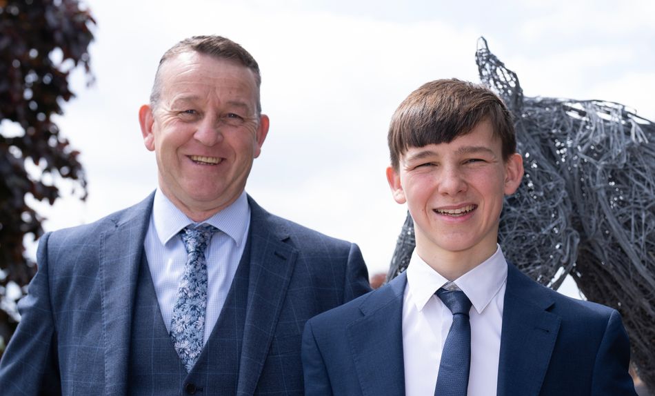 Billy Loughnane gives dad Mark the perfect Father's Day present as he ...