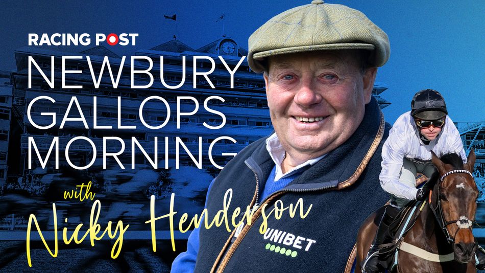 Watch: Nicky Henderson reacts to Constitution Hill's gallop | Racing Post