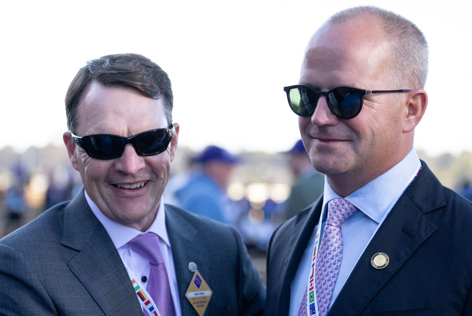 Aidan O'Brien equals record for most Breeders' Cup trainer wins as Henri Matisse sweeps home for ...