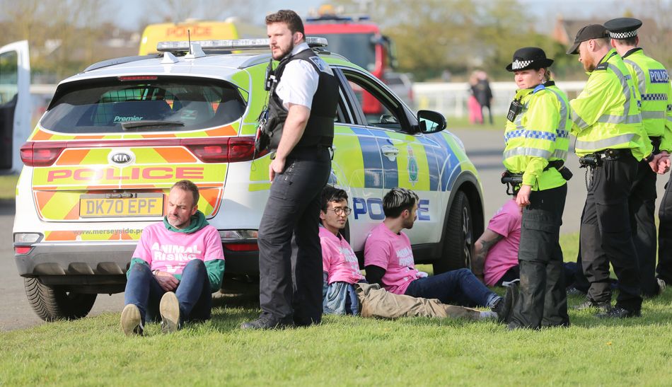 'It was like a war zone' - the inside story of the Aintree protest and ...