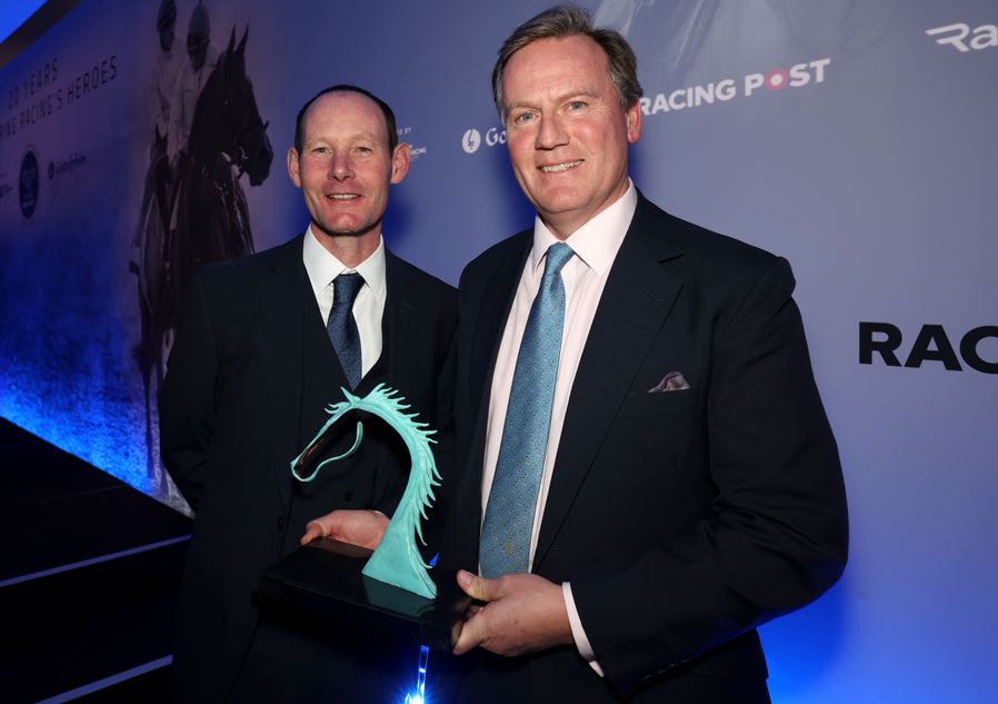 David Porter-Mackrell named employee of the year at the Thoroughbred ...