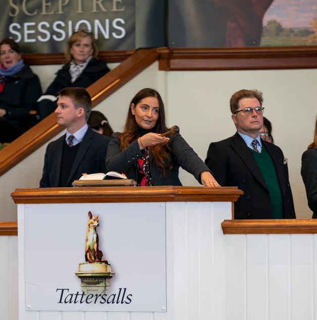 ‘Hopefully it can become the norm’ - history made as first female bloodstock auctioneer takes ...