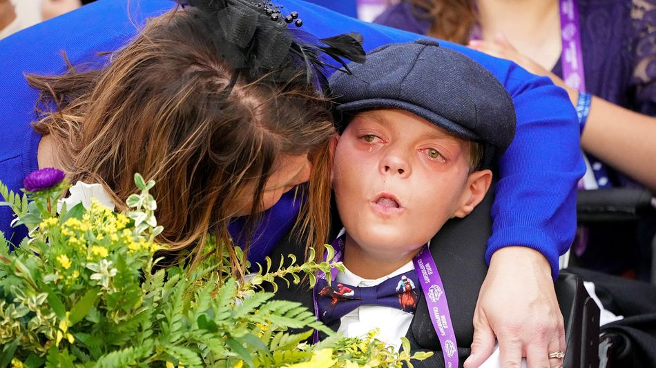 Cody Dorman, inspirational number one fan of dual Breeders' Cup winner ...