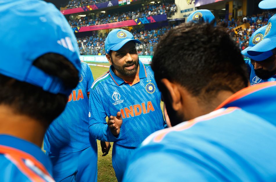 Skipper Rohit stays cool as India close in on perfect World Cup triumph ...
