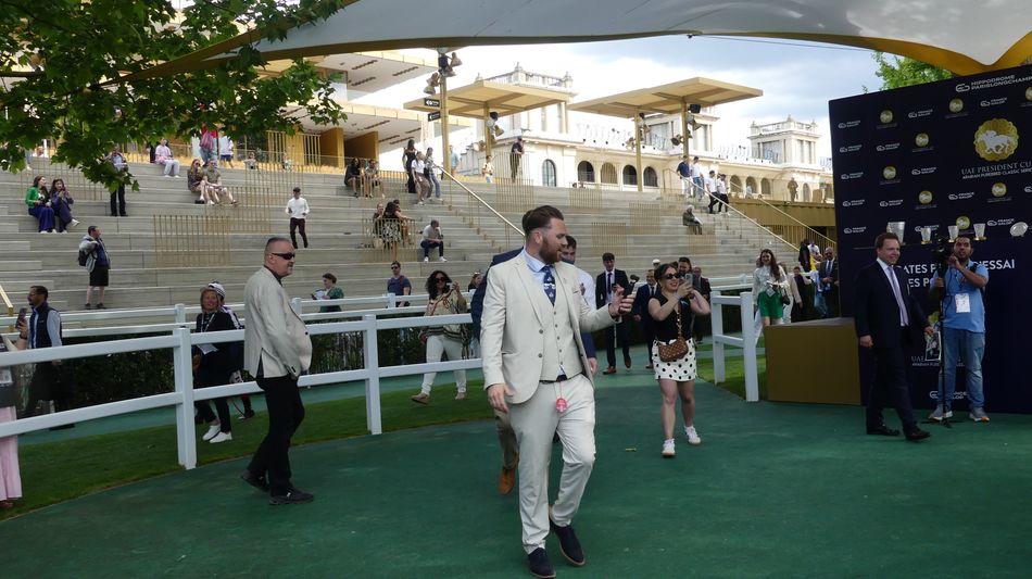 Cries of 'cheat' and 'disgrace' in the Longchamp winner's enclosure as ...