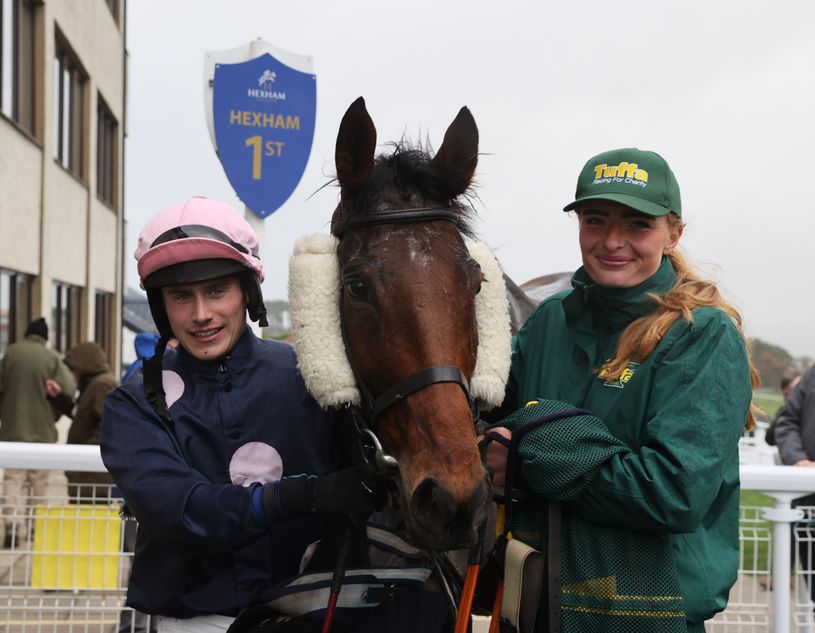 Jockey rides a birthday winner - but ends day in hospital with broken ...