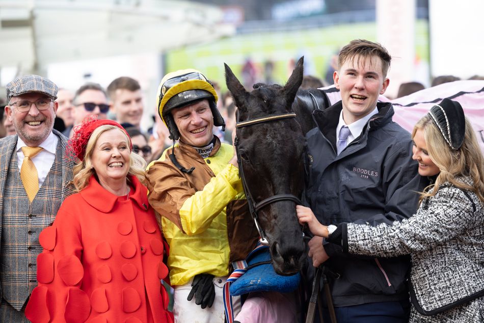 'He’s just a beautiful, beautiful horse. I just want to snuggle him and ...