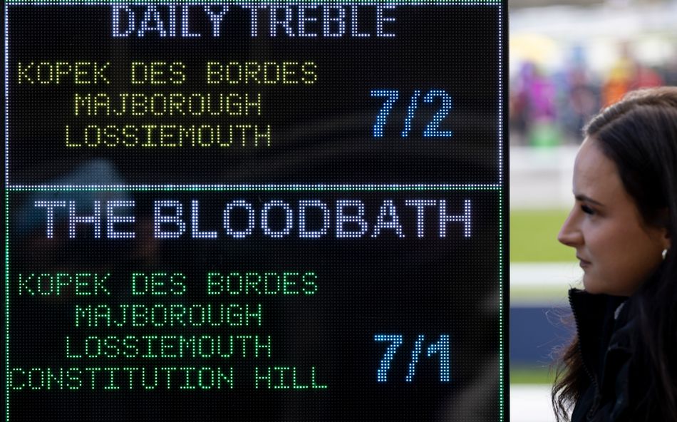 Four-fold favourites acca dubbed 'The Bloodbath' in betting ring as on ...