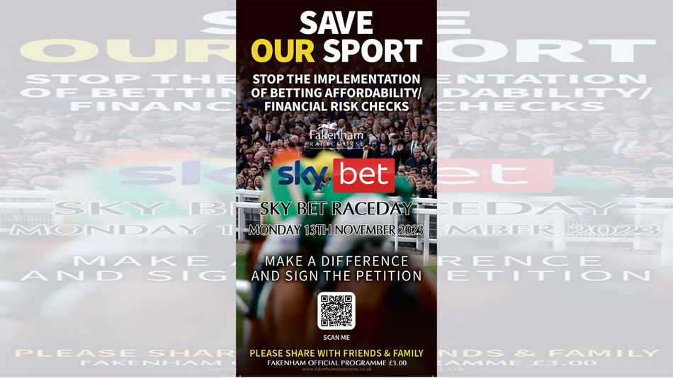 'We must do our bit' - Fakenham's racecard message as it urges ...